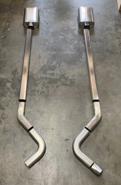 Oval Exhaust Tubing 4 Inch Mild Steel 3 Foot Straight for sale online ...