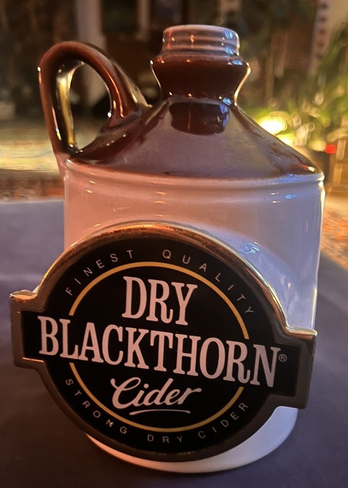 Vintage Retro Dry Blackthorn Cider Beer Pump Head Topper Font Pub Bar ...