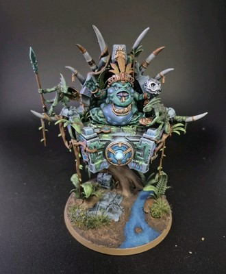 Well Painted Seraphon Slann Starmaster - Warhammer AoS Lizardmen | eBay