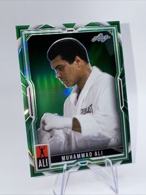 2024 Leaf Muhammad Ali Legacy Collection - Muhammad Ali #6 Green ...