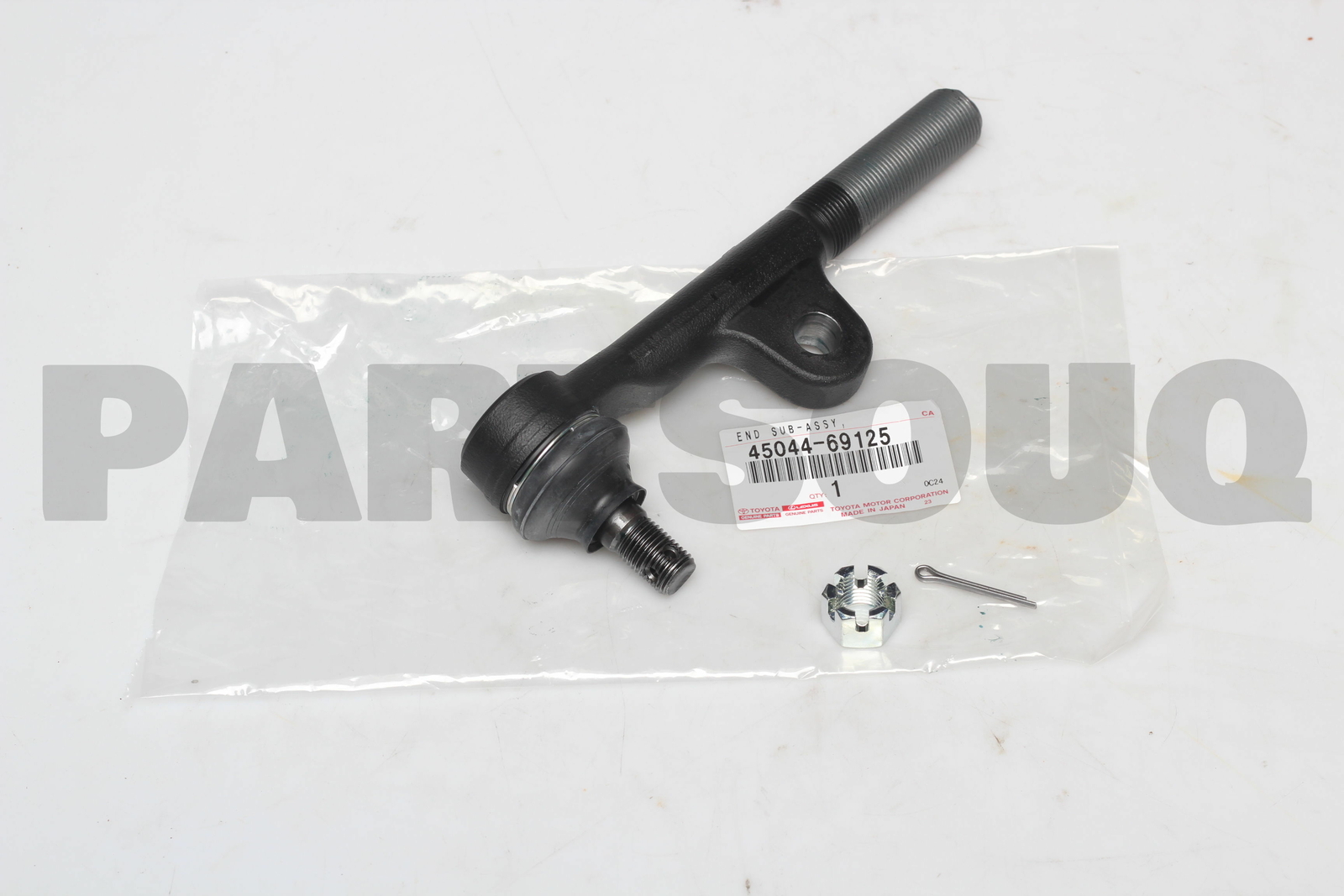 4504469125 Genuine Toyota END SUB-ASSY, STEERING RELAY ROD, RH/LH 45044 ...