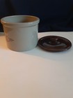 Ceramic Snack Crock Container With Lid 6.25 x 6.25 x 5.75 | eBay
