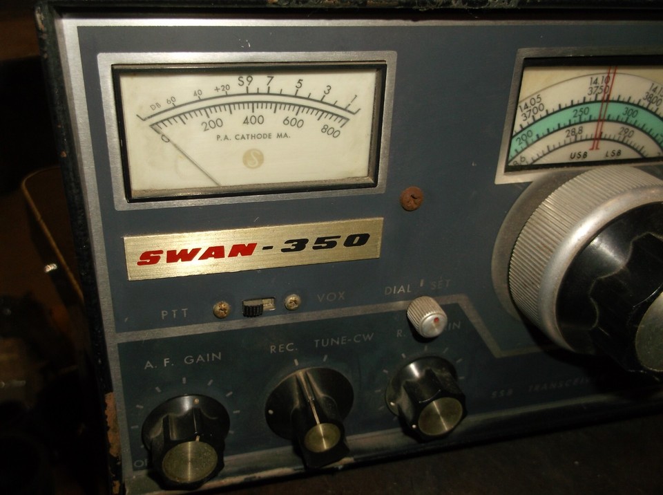 SWAN 350 SINGLE SIDEBAND TRANSCEIVER HAM RADIO NO POWER SUPPLY (SS5) | eBay