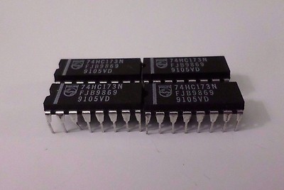 PHILIPS 74HC173N 74HC173 IC Integrated Circuit 16Pin - Lot of 4 Pcs NEW ...