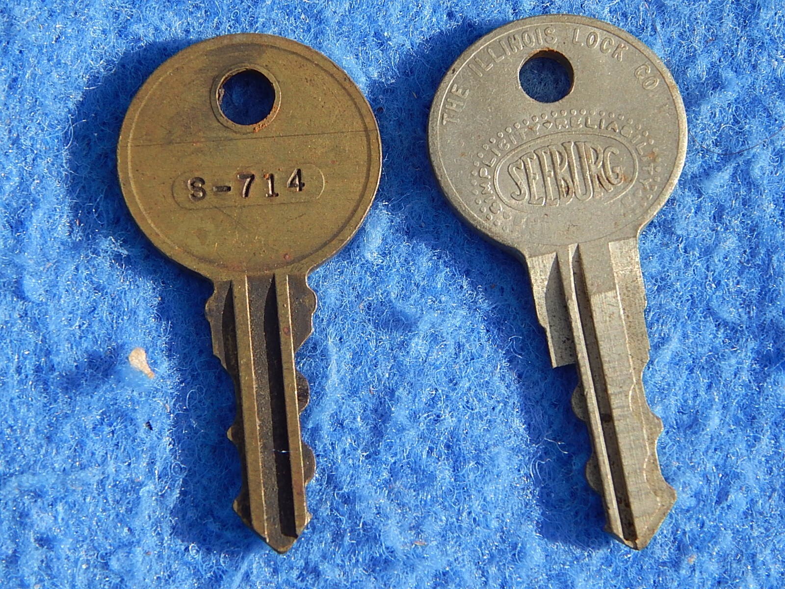 Seeburg Key S 714 - Illinois Lock Co. - wall box key - original | eBay