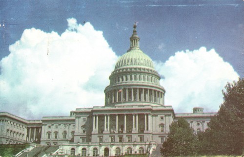 Postcard United States Capitol Building Burned By British In 1812 ...