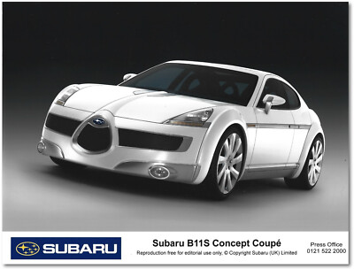 Subaru B11S Concept Coupe. Press Release Photo | eBay