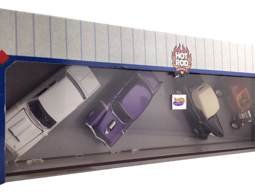 Hot Wheels Collectibles Hot Rod Series 2 REGGIE'S CARS Set Mattel Die ...