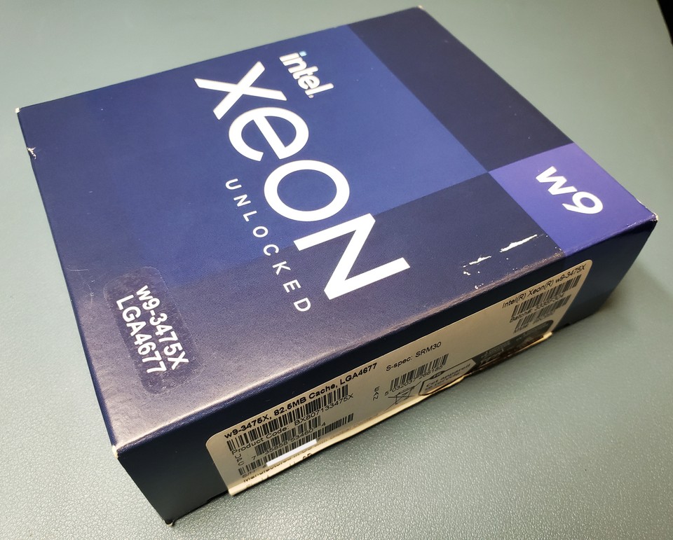 Intel Xeon w9-3475X CPU Processor SRM30 LGA4677 36 Cores 4.80GHz NEW IN ...