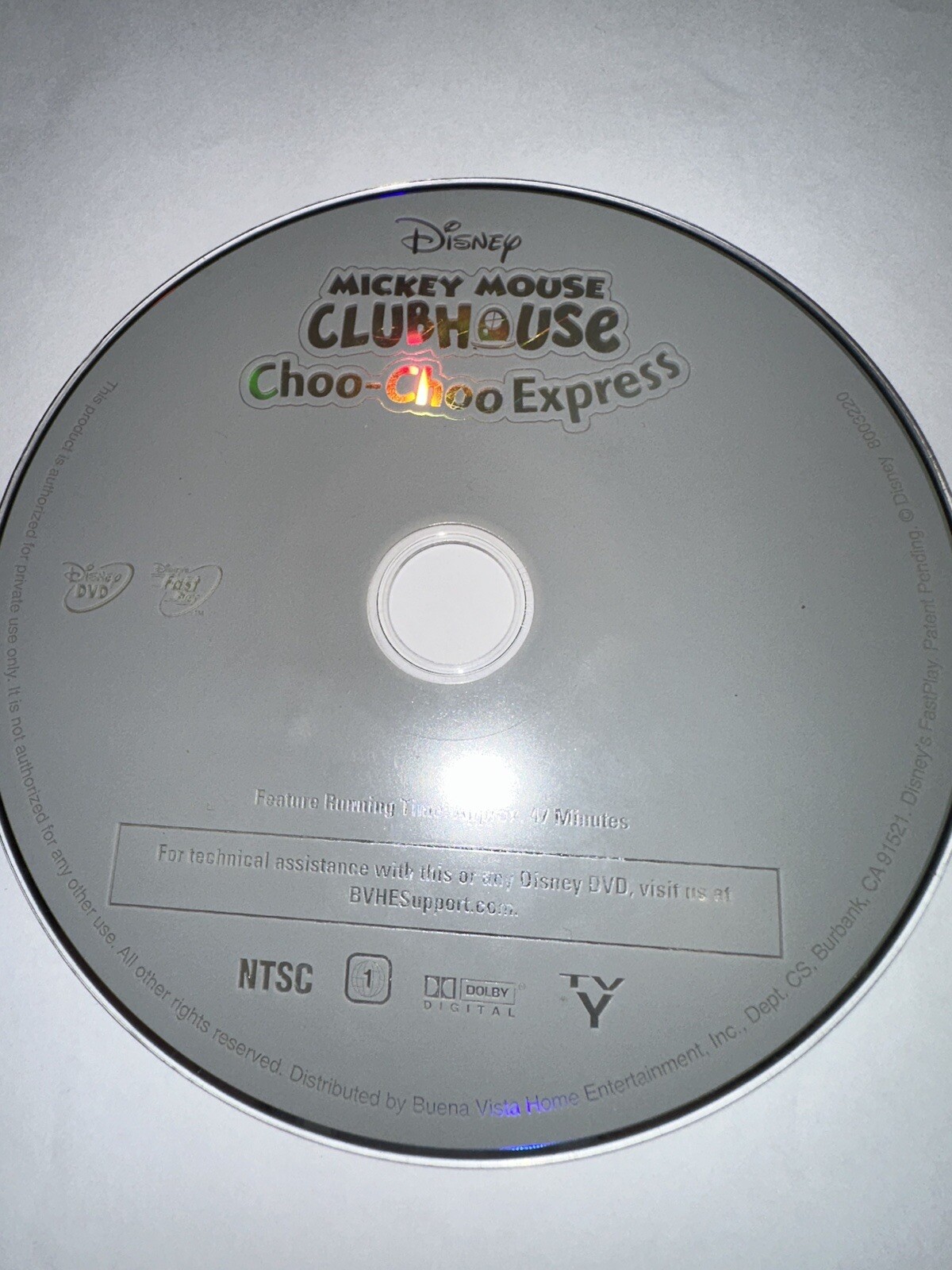 Mickey Mouse Clubhouse: Choo-Choo Express (DVD, 2009) DISC ONLY ...