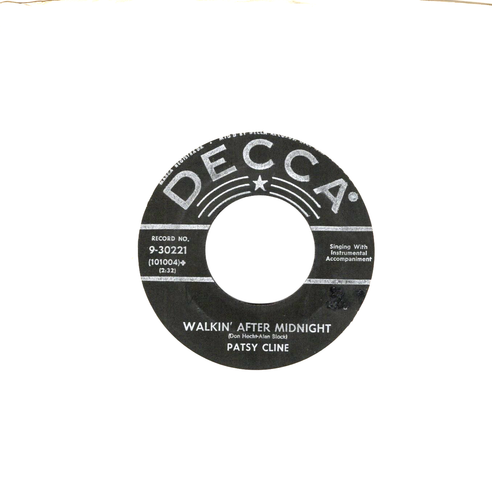 Patsy Cline: Walkin’ After Midnight / A Poor Man’s Roses 45 RPM 7427 | eBay