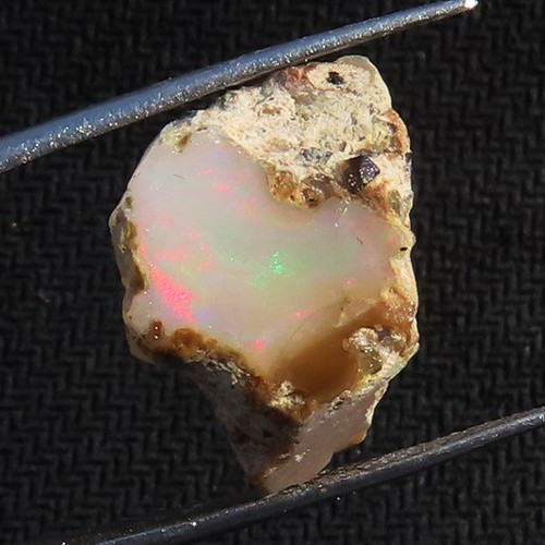 Untreated Ethiopian Opal Rough Multi Color opal rough 12.20 CT 13x19x11 ...