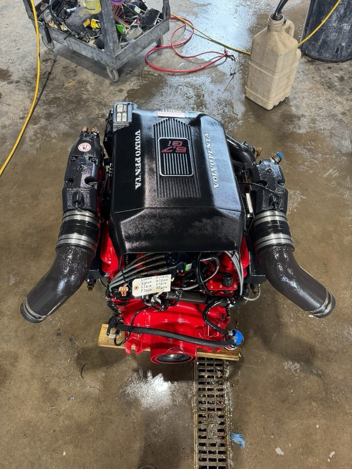 OEM Complete Volvo Penta 5.7Gi Mpi Marine Motor Only 284 Hours Plug & Play | eBay