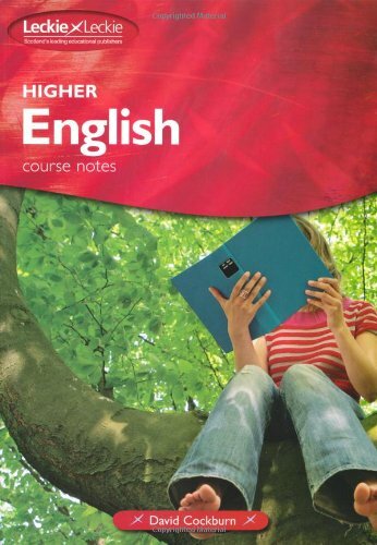 HIGHER ENGLISH COURSE NOTES (Leckie) by David Cockburn Paperback Book ...