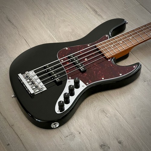 Sadowsky MetroExpress 21-Fret Vintage JJ 5-String Bass, Black High ...