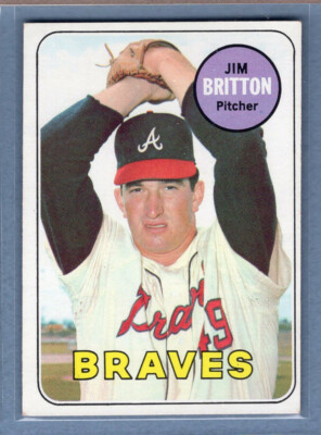 1969 Topps #154 Jim Britton EX GO501 | eBay