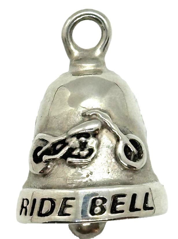 Motorcycle Ride Bell Sterling Silver Motorcycle Ride Bell, Gremlin Bell ...