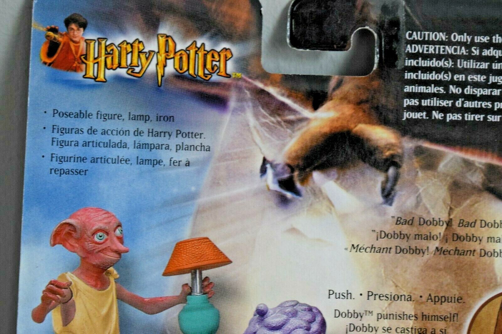 Harry Potter Dobby Action Figure Poseable Dobby Punishes Himself Iron ...