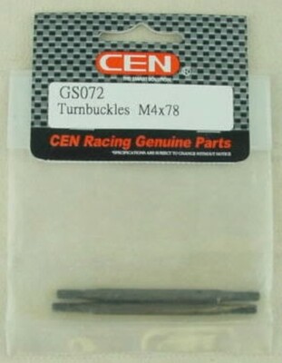 CEN Racing Nemesis/Genesis/GST 7.7 Turnbuckles M4x78mm CEGGS072 | eBay