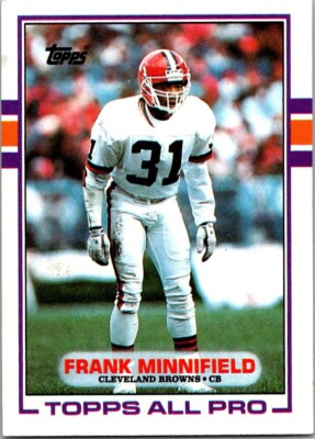 Frank Minnifield 1989 Topps #139 Cleveland Browns Football Card | eBay