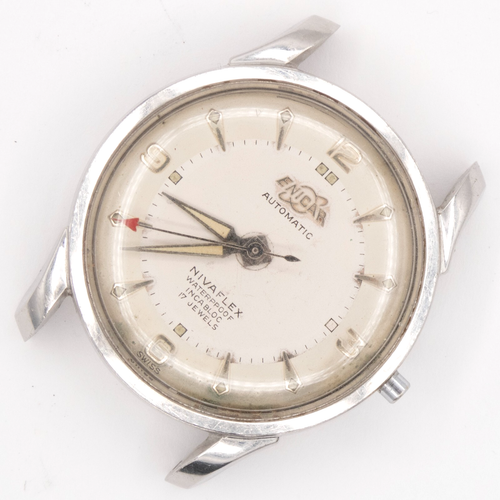 Vintage Enicar Nivaflex / Felsa 690 Bidynator S/S Automatic Wristwatch ...
