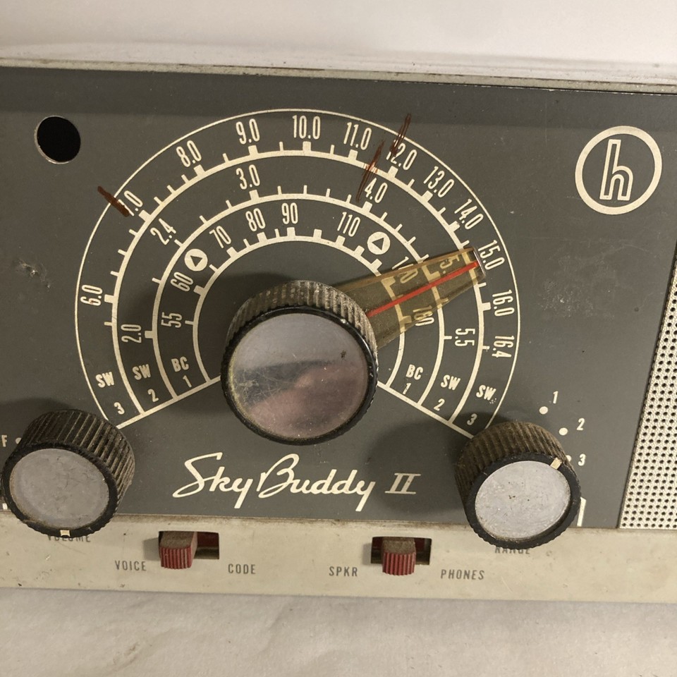 Hallicrafters Sky Buddy II Vintage Ham Radio Receiver Model S-119 | eBay