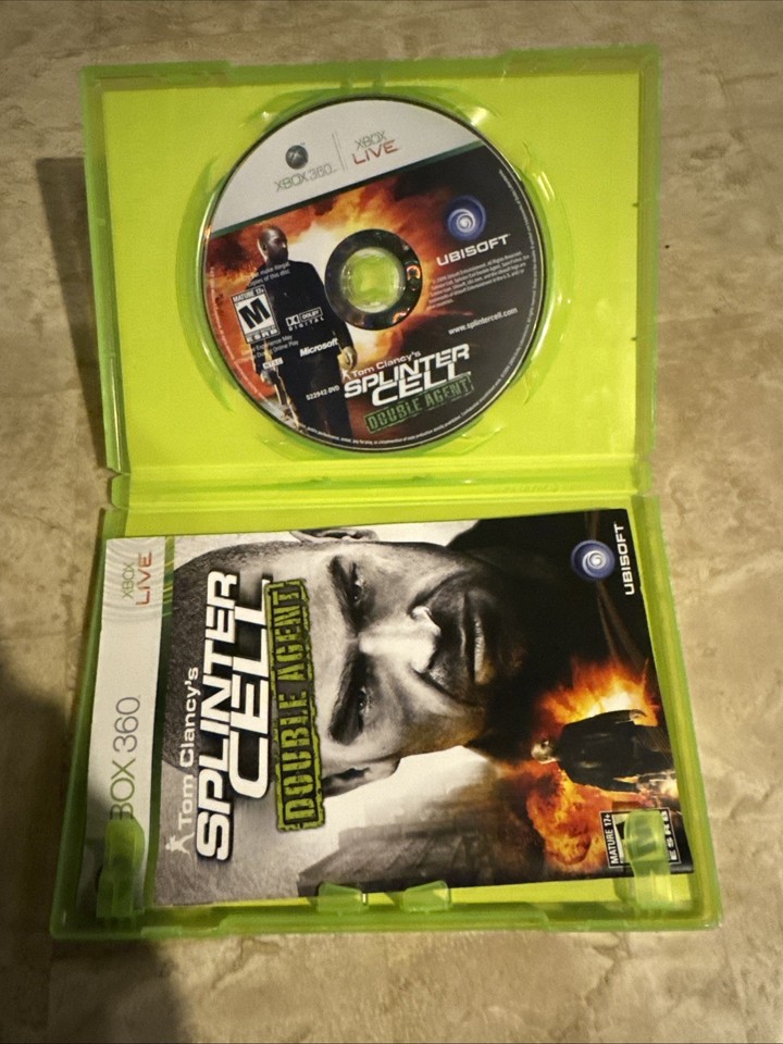 Tom Clancy's Splinter Cell: Double Agent (Microsoft Xbox 360, 2006 ...