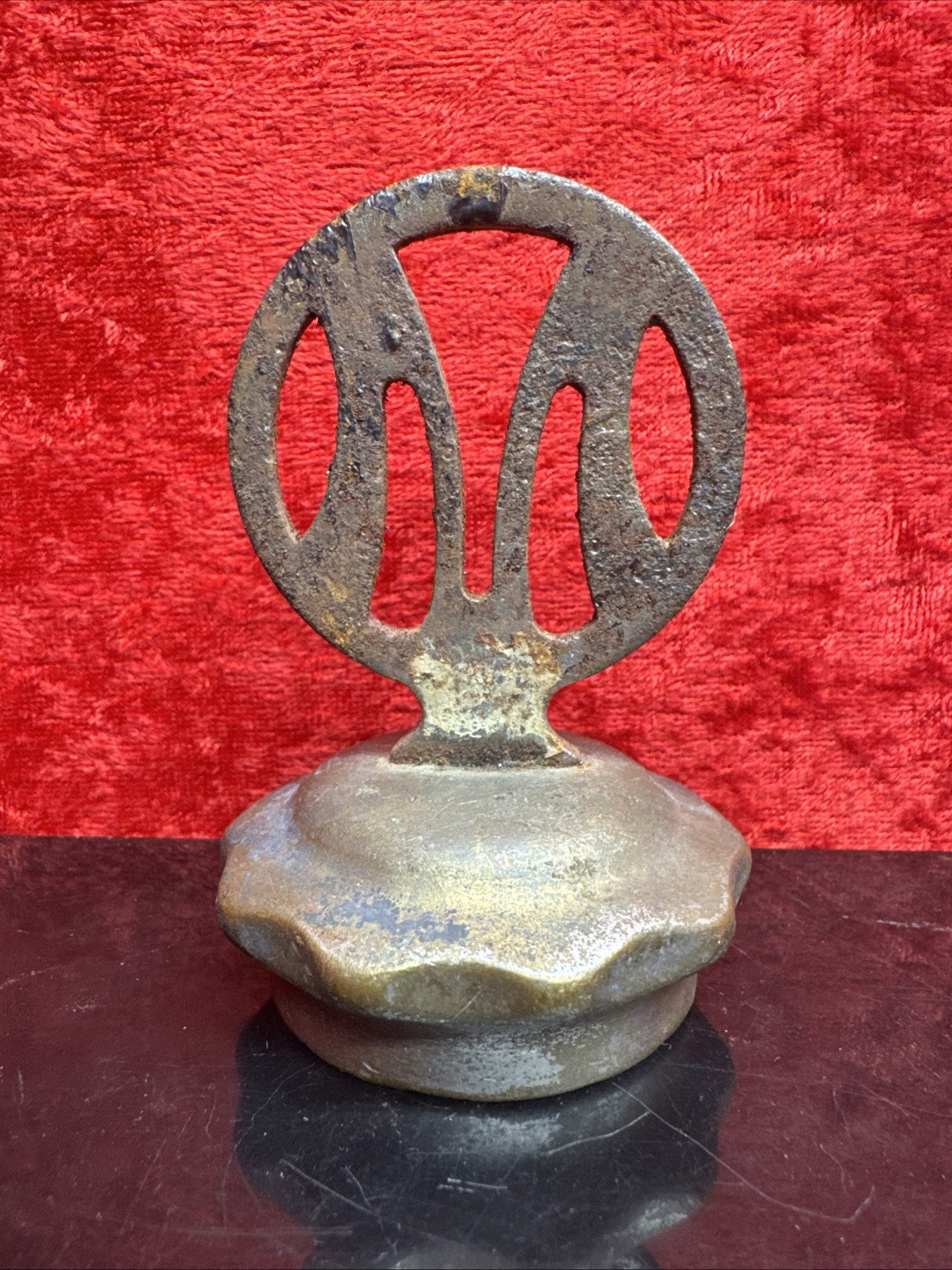 Barn Find OG RARE Antique 1915 Maxwell Radiator Cap Hood OrnamentのeBay ...