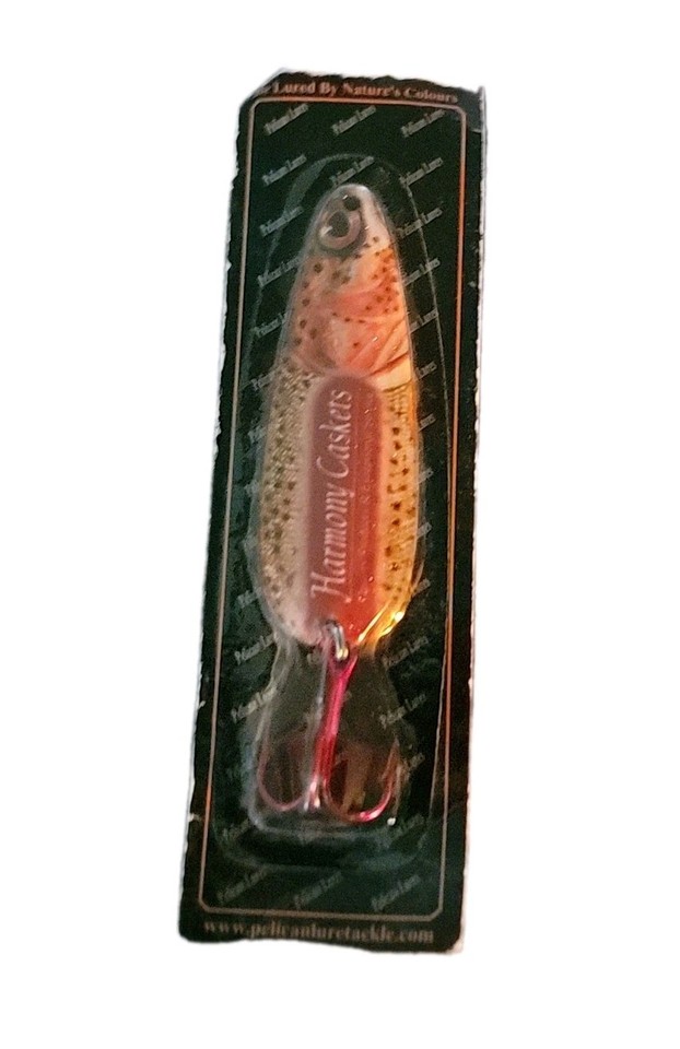 ⚰️ VINTAGE FUNERAL HOME CASKET COMPANY FISHING LURE ADVERTISING ...