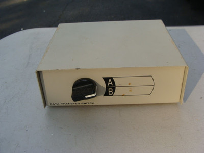 Manual Data Transfer Switch Box 2-Position 2-Port A/B | eBay