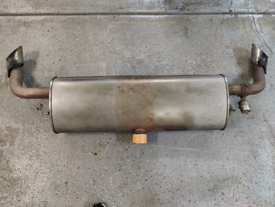 BMW E71 Rear Muffler w/ Flap 18307646124 | eBay