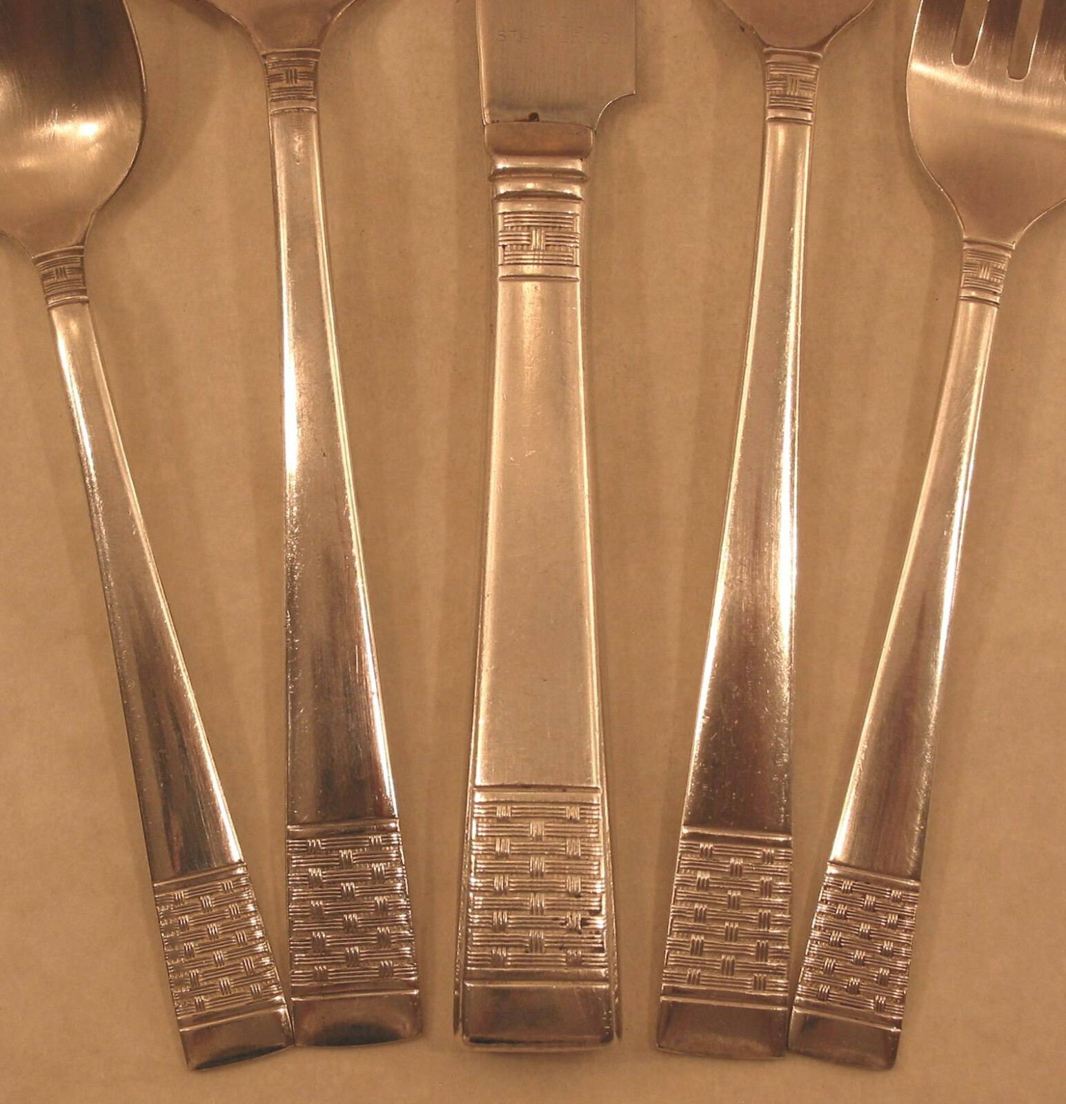 Vintage National Silver Co, 1946 Cavalcade Pattern, Silverplate ...