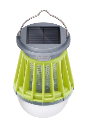 Solar Mosquito Mozzie Zapper Lantern Bug Insect Catcher UV Led Light ...
