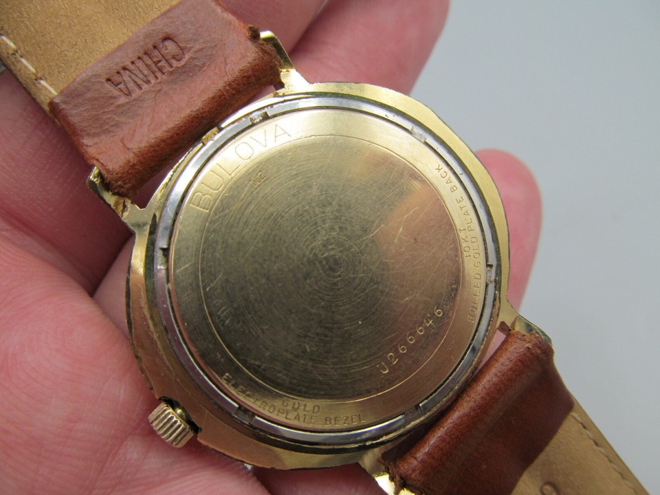 Vintage Bulova N2 Automatic 23 Jewels Wristwatch Runs 1973 President ...