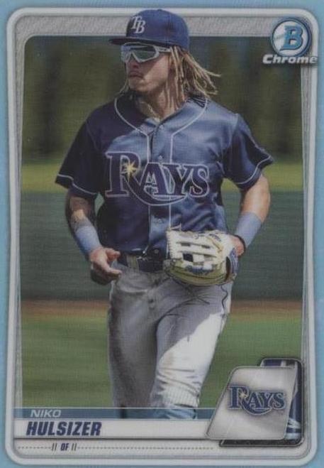 2020 Bowman Draft - Chrome Niko Hulsizer #BD-1 Sky Blue Refractor (RC ...