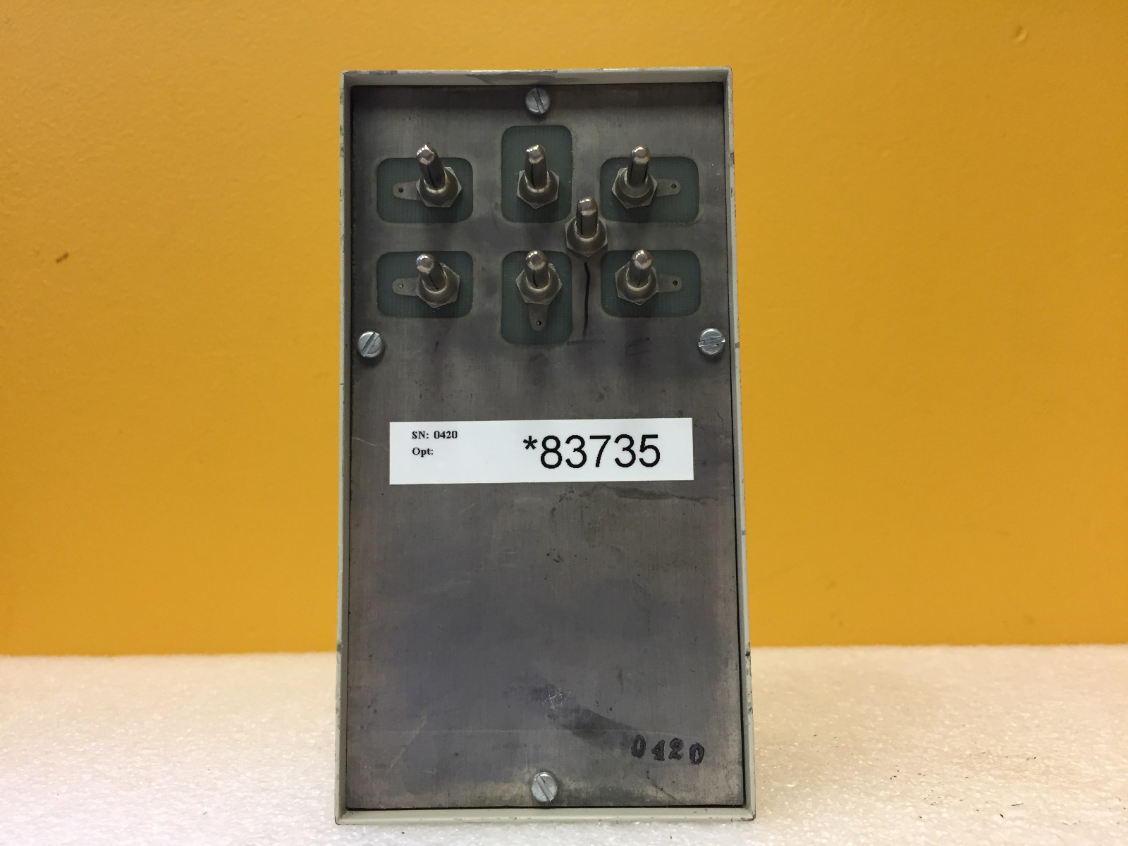 Eaton T-1 0.1 Ohm to 100 Mohms, Performance Test Fixture | eBay