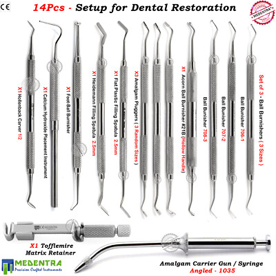 Basic Dental Amalgam Carving Composite Restoration Filling Instrument ...