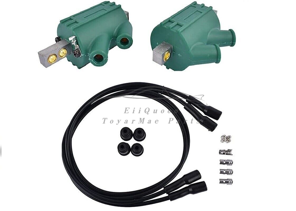 Dynate Dyna S Electronic Ignition Coils Wires For Honda GL1000 Goldwing ...