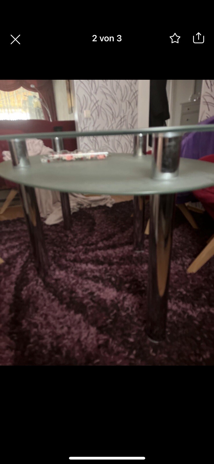 Elegantes Esstisch Rund Ebay Kleinanzeigen Bild