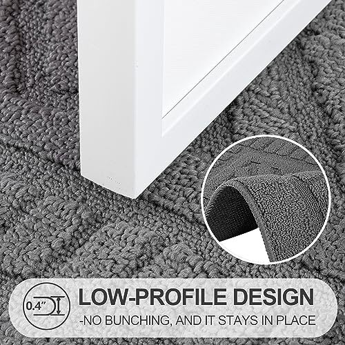 Indoor Door Mat, Front Back Door Mat Non-Slip Rubber Backing 20"x32 ...