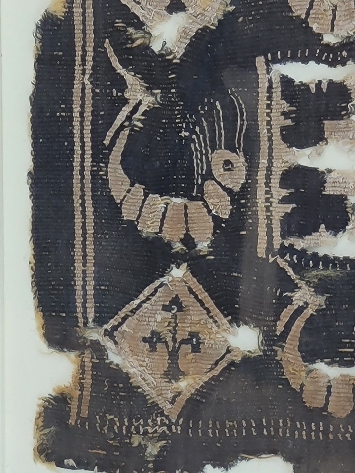 Ancient Egyptian Coptic Textile Fragment Creature | eBay