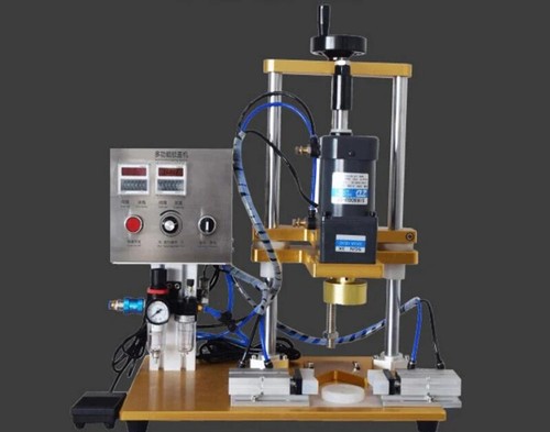 Automatic Capping machine Electric Pneumatic Glass bottle Cap clamping ...