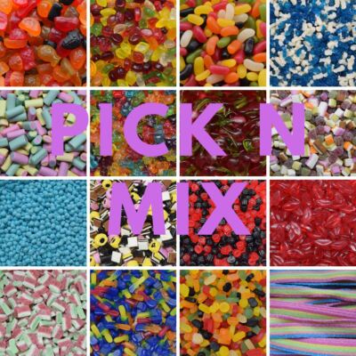 Pick N Mix RETRO SWEETS CANDY Wedding Favours Kids Treats Party ...