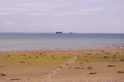 Photo 6x4 Springvale Beach, Isle of Wight Seaview/SZ6291 Looking across ...