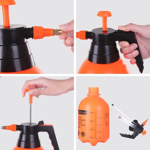 US 2L Garden Sprayer Pump Handheld Water Sprayers Pressurized Plant ...