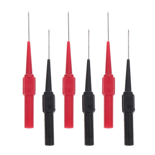 6Pcs High Durability Wire Piercing Probes for Multimeter Test Leads ...