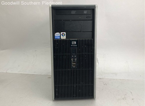 HP Compaq dc5800 Microtower Intel Pentium E5200 2.5 GHz 4 GB RAM No HDD ...