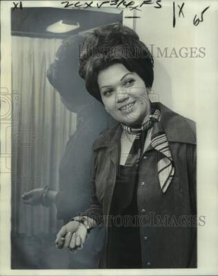 1975 Press Photo Lou Wright, Psychic, From Indiana, Predicts About New ...