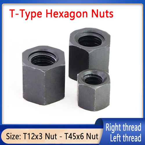 T12-T45 Hexagon Trapezoidal Threaded Nut For Trapezoidal Lead Screw Rod ...