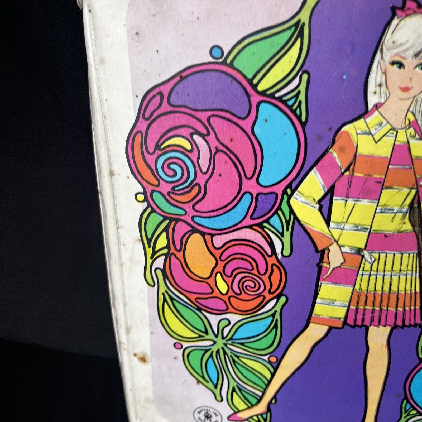 Mod Era TNT Barbie Vinyl Carrying Case Vintage Twist N Turn Doll 1967 ...